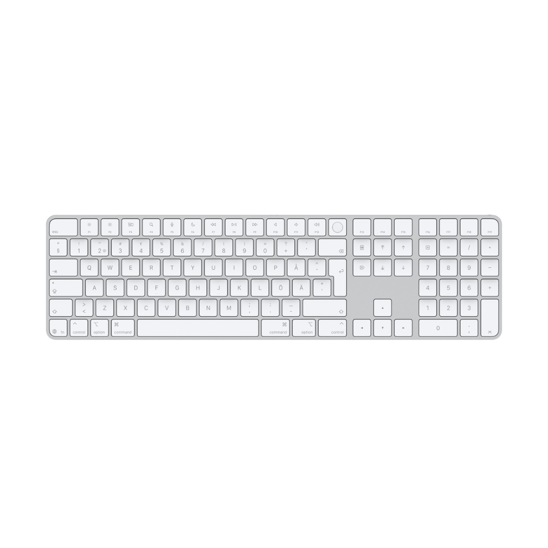 Apple Magic Keyboard MMMR3S/A With Touch ID NUMERIC KEYPAD - SWEDISH K ...